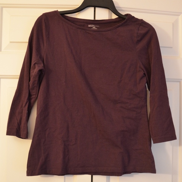 Merona | Tops | Longsleeve Tee | Poshmark